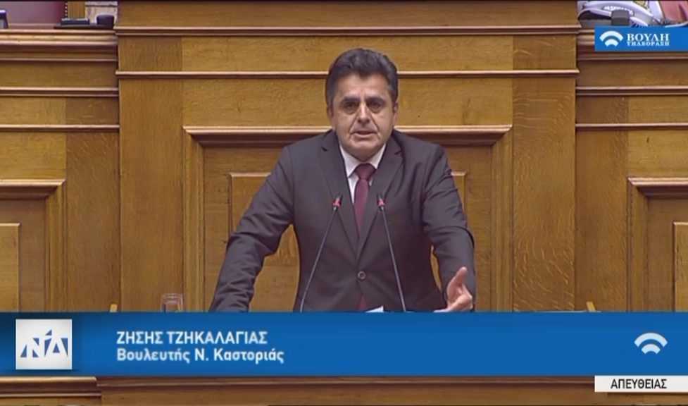 Ομιλία Ζήση Τζηκαλάγια στη Βουλή για το μεταναστευτικό - Φωνή της Καστοριάς