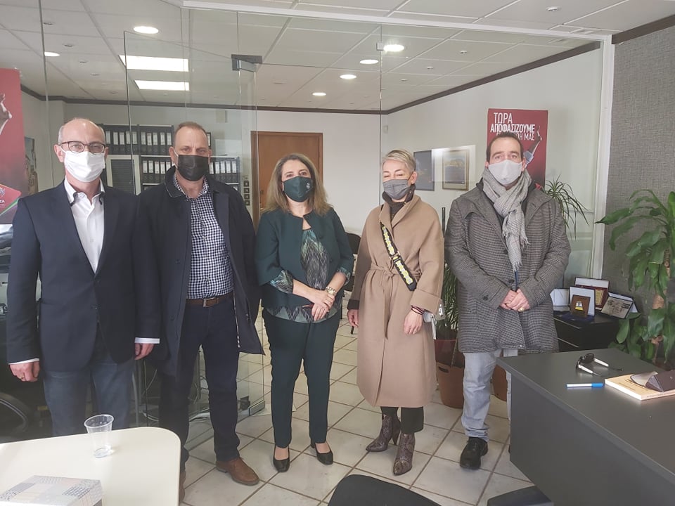 Το Δ.Σ. της Ελληνικής Ομοσπονδίας Γούνας επισκέφθηκε την κα ...