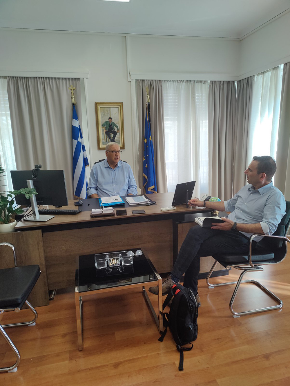 Επαφές του Δημάρχου Καστοριάς με στελέχη της Κυβέρνησης σε Αθήνα και ...